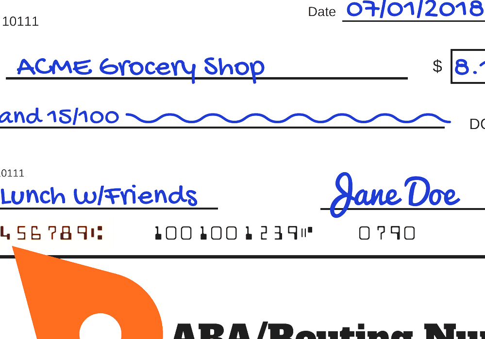 Routing Transit Number - Bank Checks Routing Number