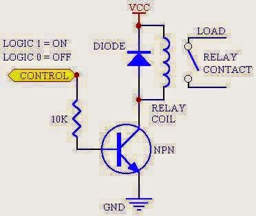 Relay Controller Circuit using D313 - EEE COMMUNITY