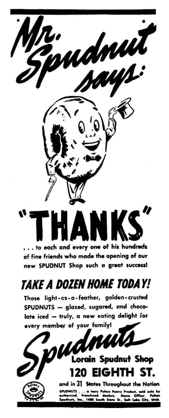 Brady's Bunch of Lorain County Nostalgia: Spudnuts Come to Lorain ...