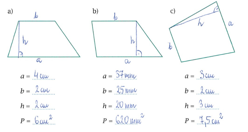 Pole trapezu - klasa 5 (26.05.2020)