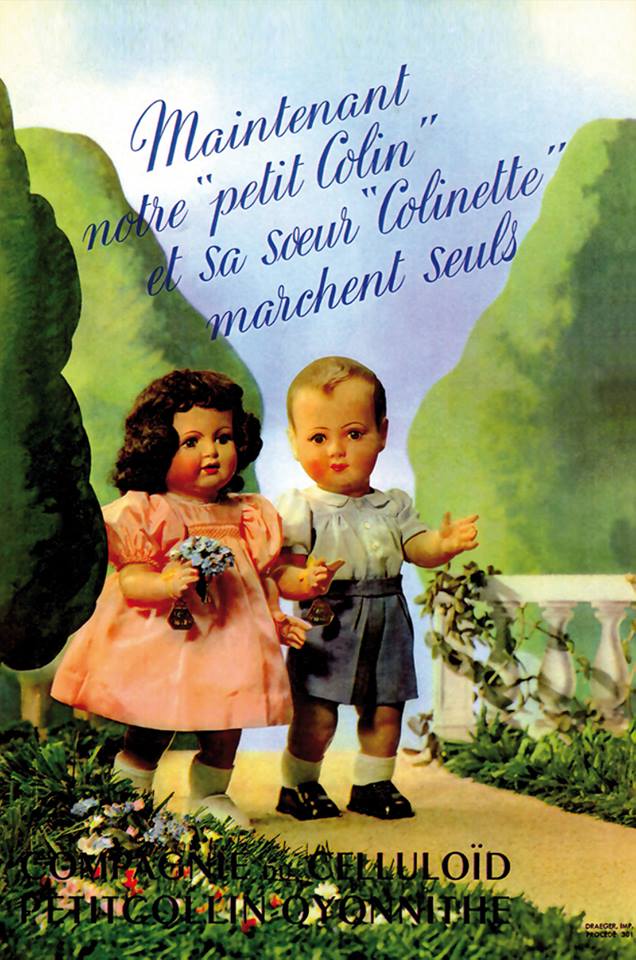Poupées de toujours : Les Colinette Petitcollin