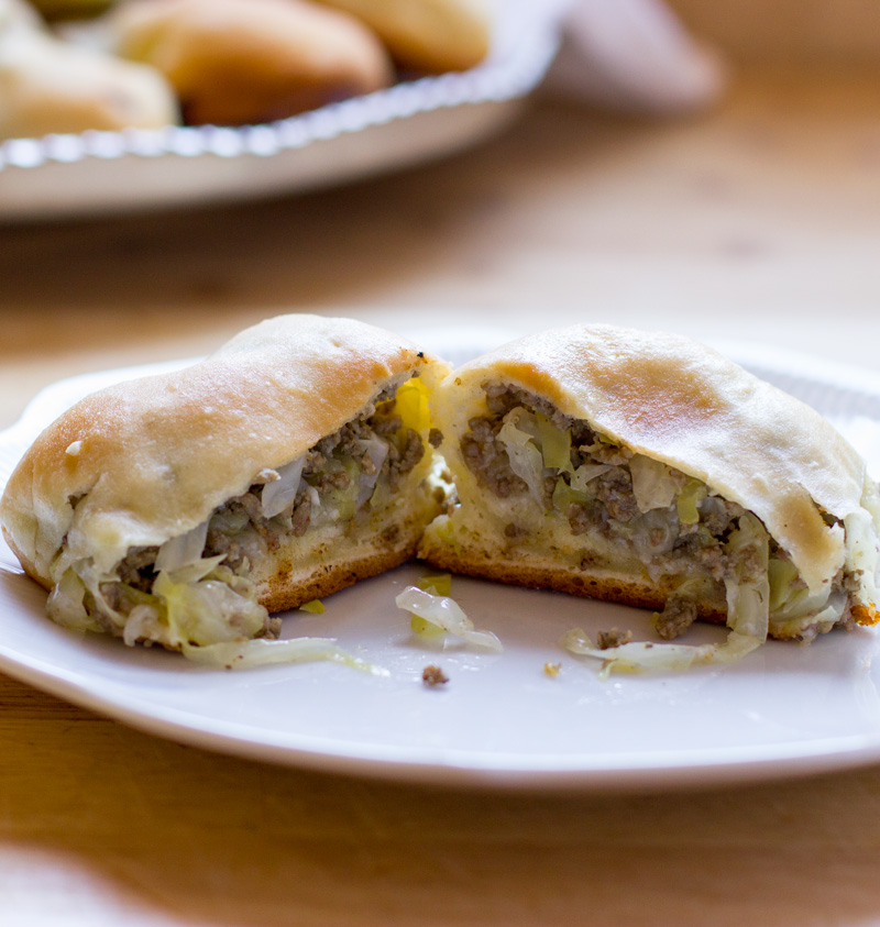 Elsie Park: RECIPE: Bierocks - beef and cabbage-filled buns