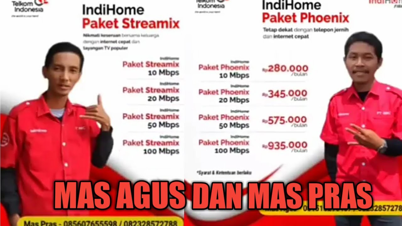 Viral, Mas Agus Paket Phoenix Iklan Indihome, Asal Usulnya - Lirik Lagu ...