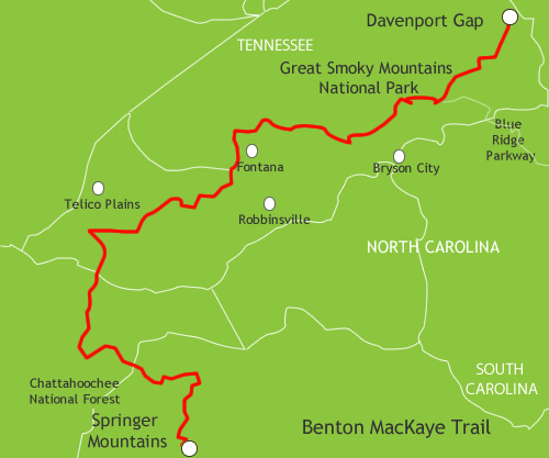 GSMNP - HIKER: Benton MacKaye Trail (BMT)