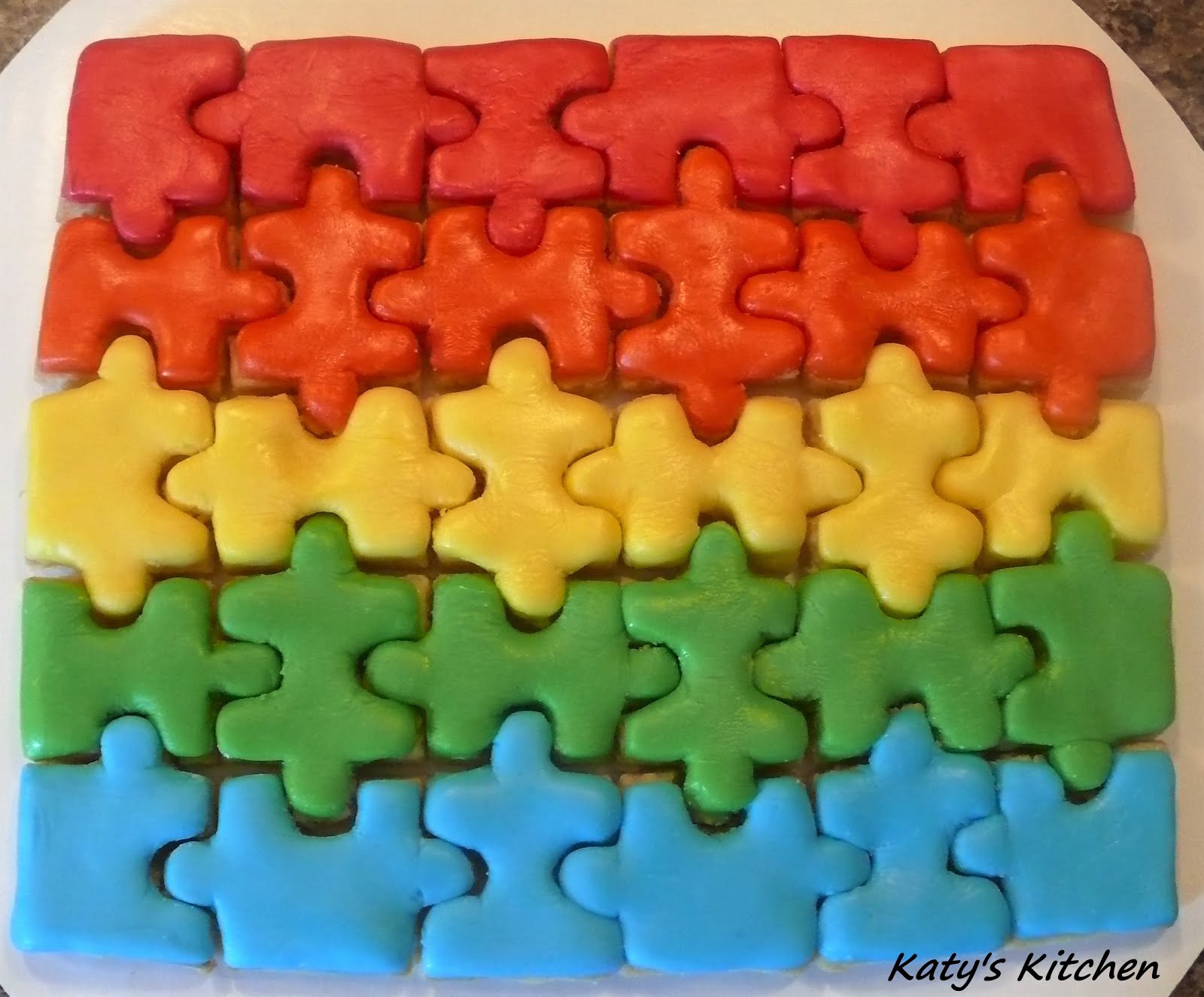 Katy's Kitchen: Puzzle Cookies