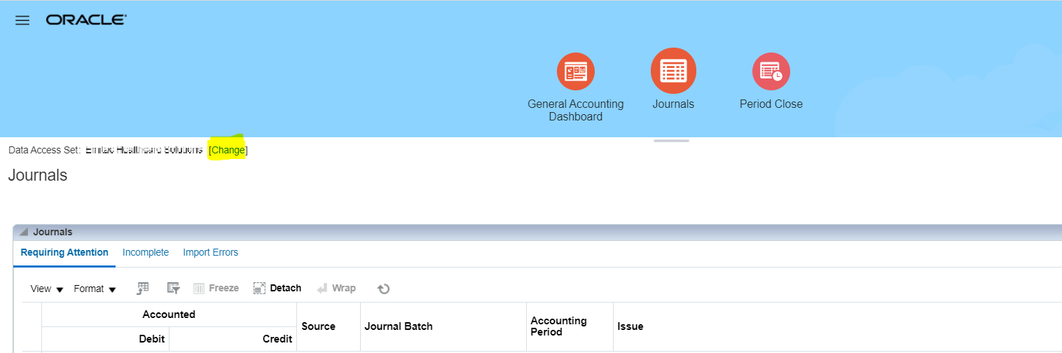 HSRoracentre: How to create manual journal in oracle cloud