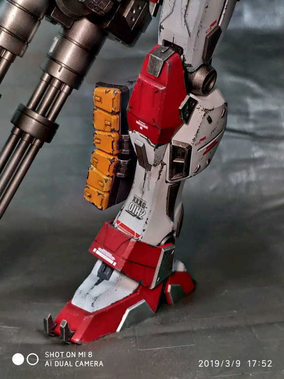 MG 1/100 Gundam HeavyArms Custom - Original Color (Painted) ~ Gundam ...