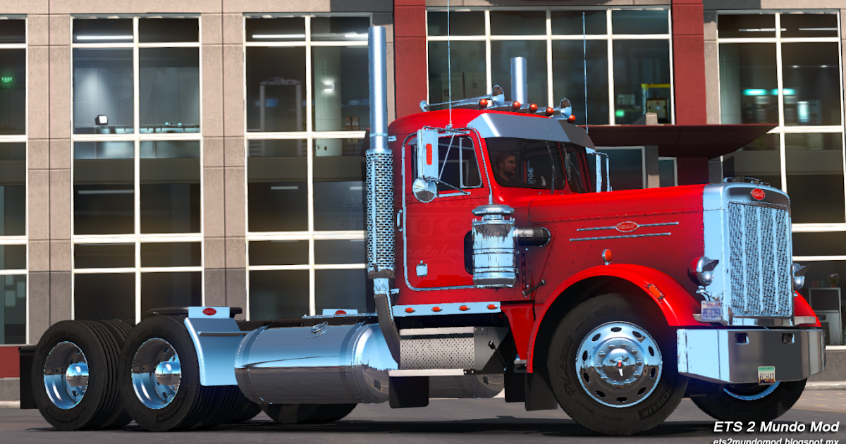 (Tractocamión ATS) Peterbilt 359 (Versión 1.0) - ETS 2 Mundo Mod