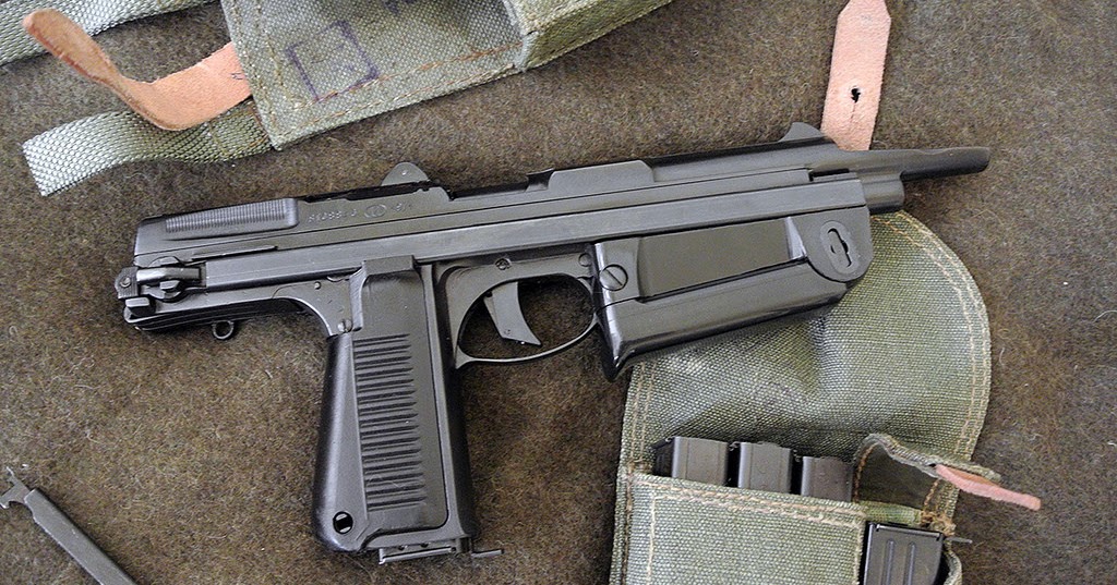 Submachine Gun /Pistol Mitraliur Pm-63 Rak - Not Angka Lengkap
