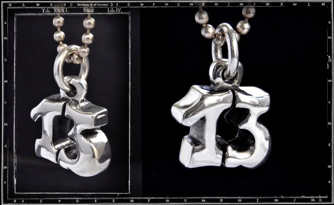 Crazy Pig Designs Japan: 13日の金曜日にはクレイジーピッグの『Number 13』シリーズを