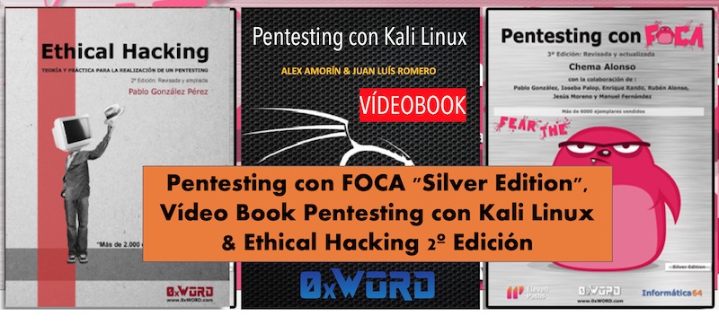 Pentesting con FOCA "Silver Edition", Vídeo Book Pentesting con Kali ...