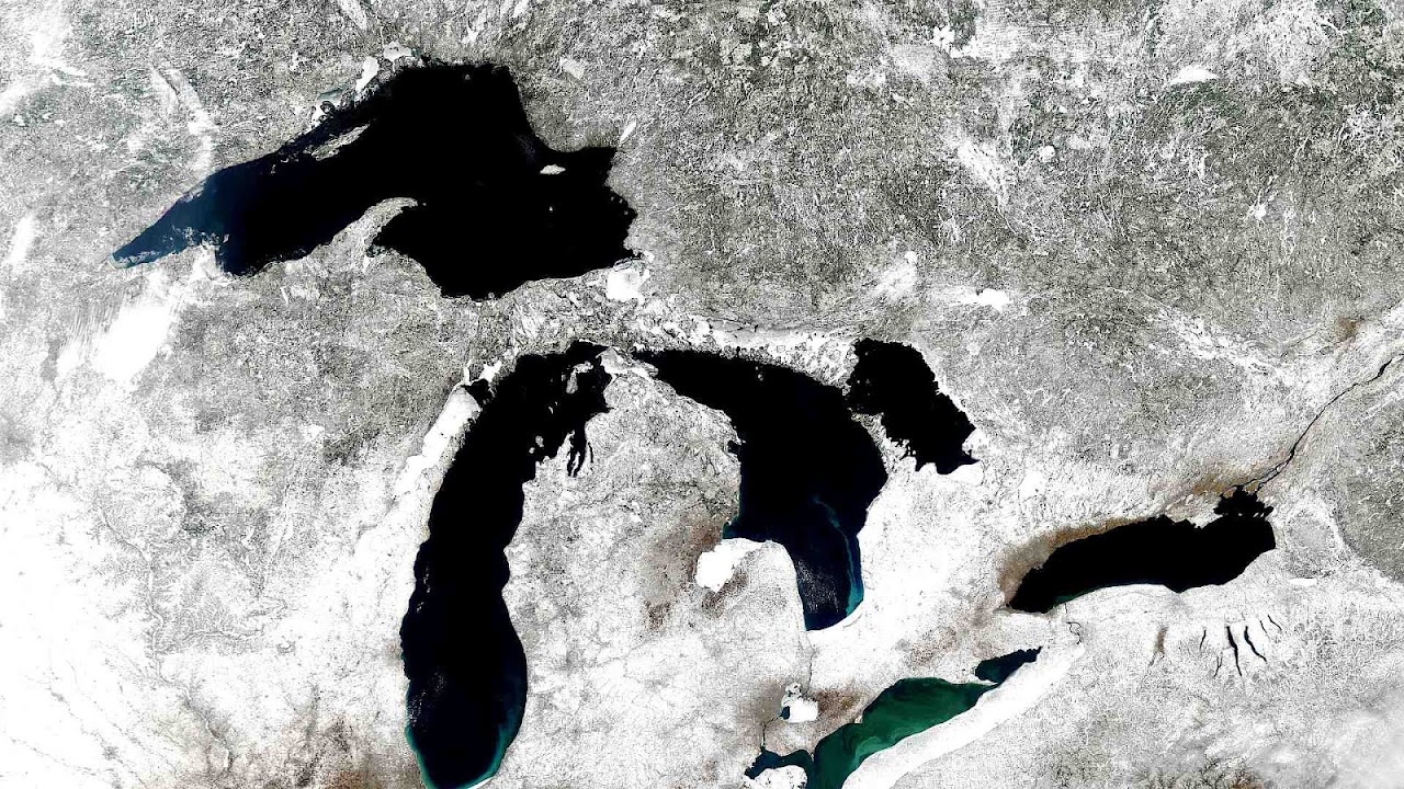 Modis Satellite Images Great Lakes - Trip to Lake