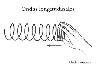 ONDAS: LONGITUDINALES Y TRANSVERSALES