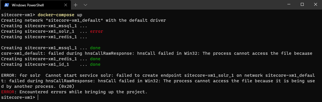 Sitecore 10 Docker Containers: Cannot start service solr ~ Sitecore Gabe Sitecore 10 Docker Containers: Cannot start service solr ~ Sitecore Gabe