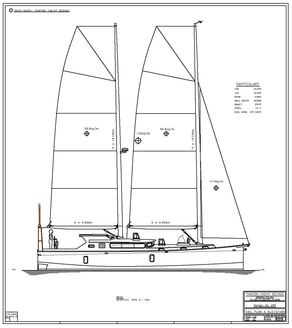 TANTON YACHT DESIGN.: Cat-Ketch if you can.