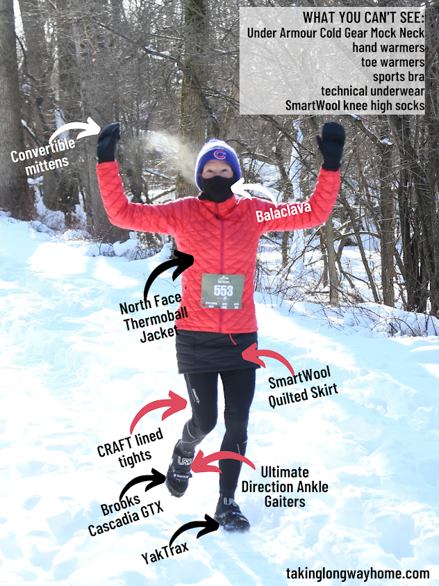 how to dress for winter running