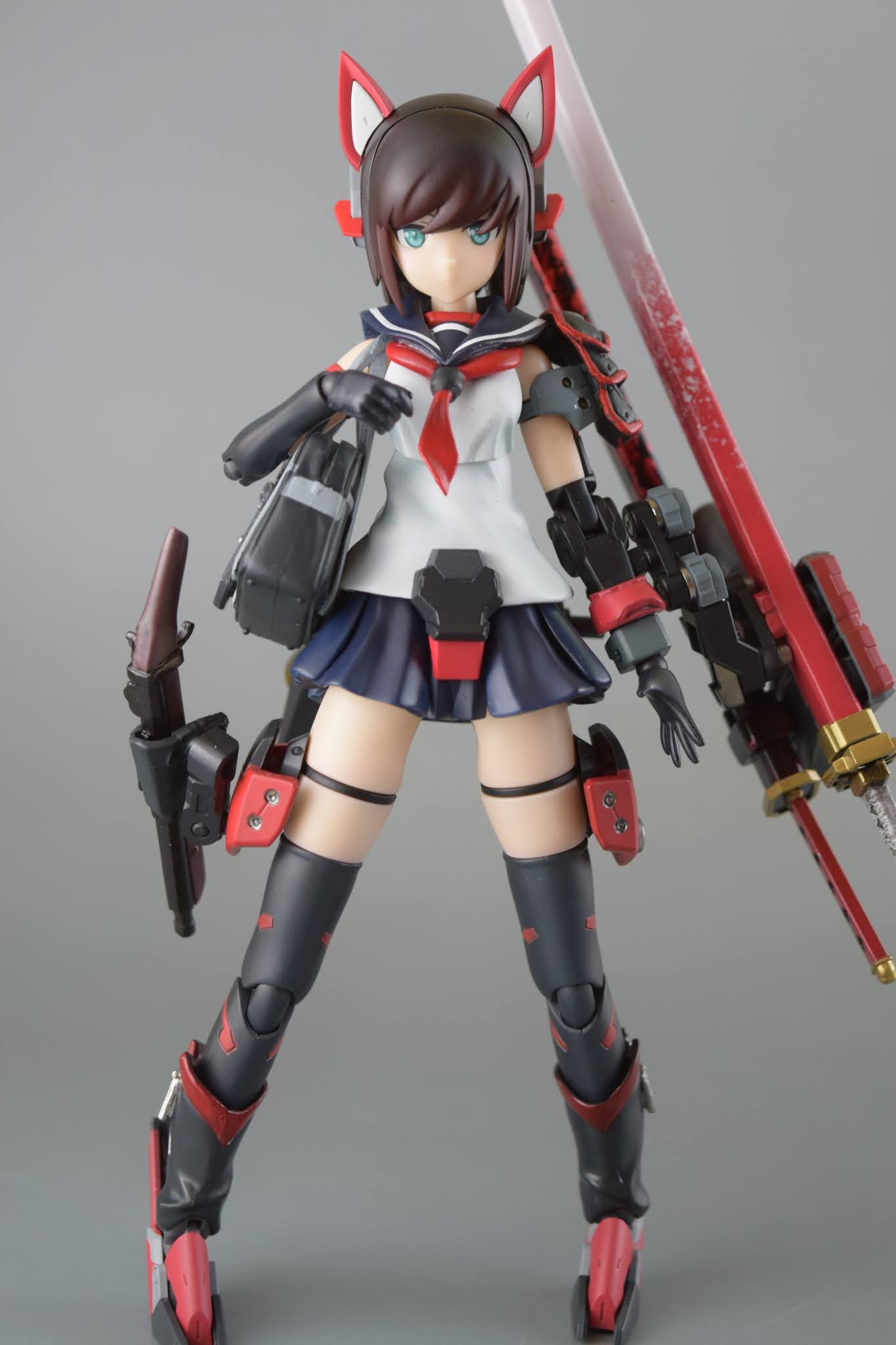 [ Custom ] - Frame Arms Girl Unknown Base Model - School Girl - by パラさん ...