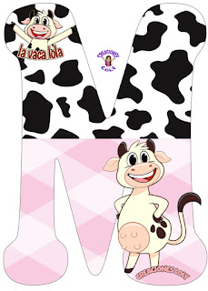 Creaciones Loly: ABECEDARIO DE LA VACA LOLA