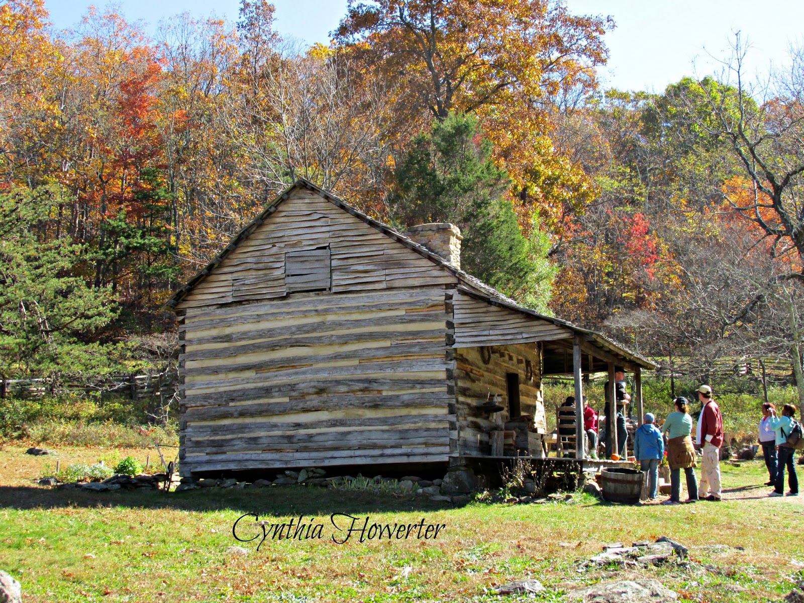 Colonial Quills: A 1700s Log Cabin in Virginia's Blue Ridge Mountains ...