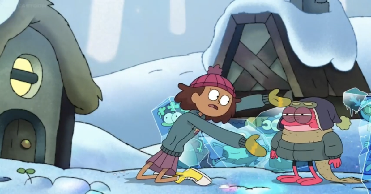 MC 'Toon Reviews: Snow Day / Cracking Mrs. Croaker - (Amphibia Season 1 ...