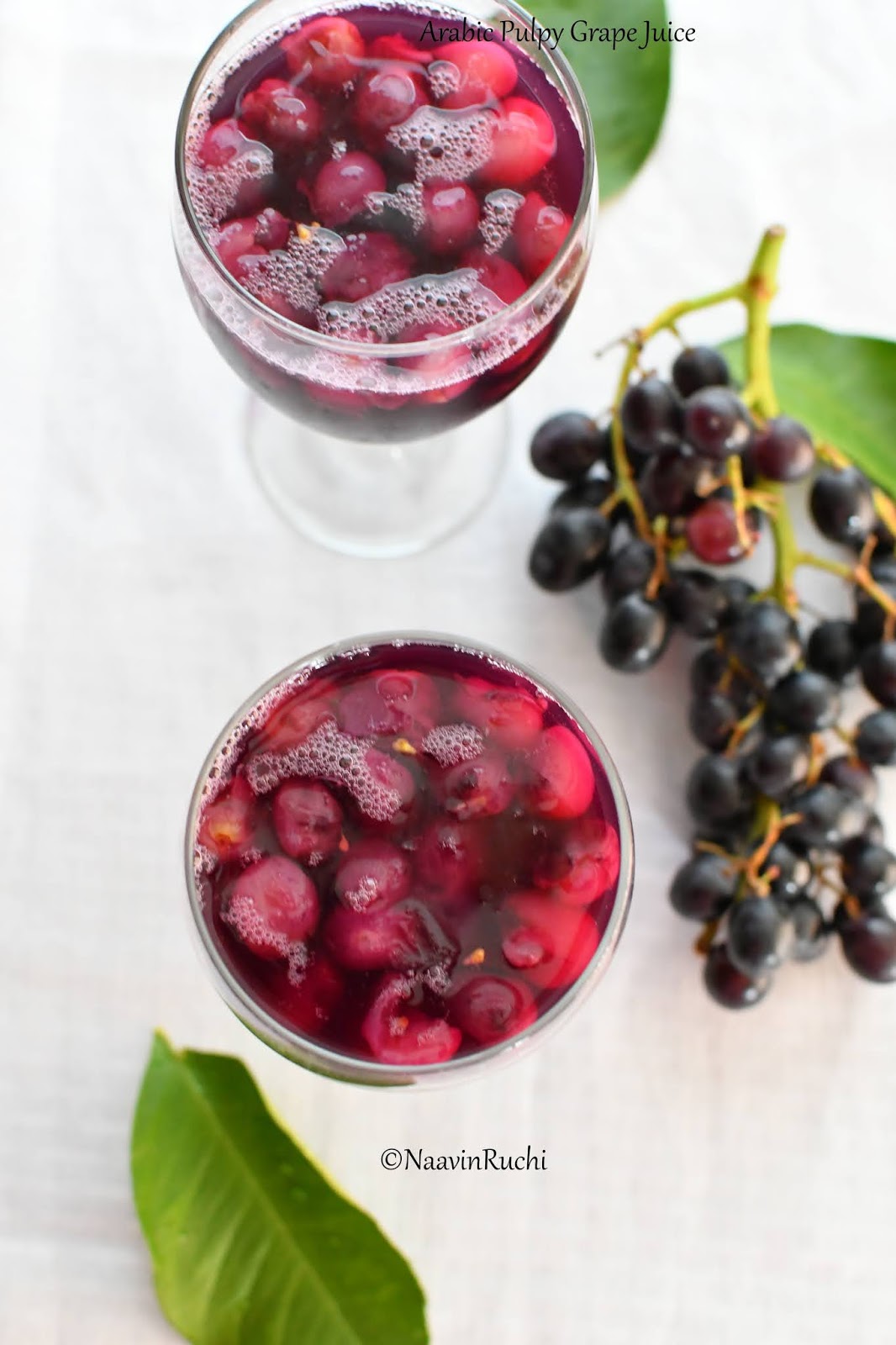 Arabic Pulpy Grape Juice