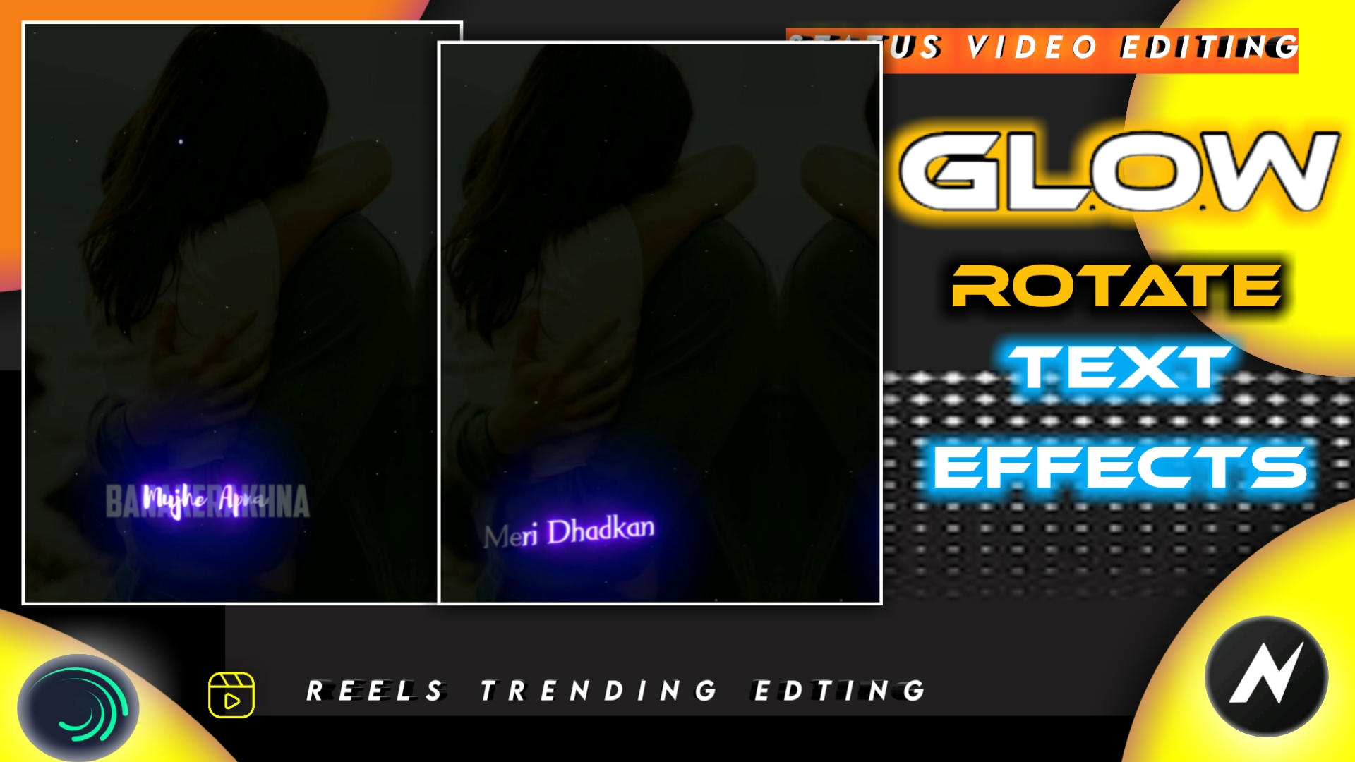 alight motion lyric editing tutorial| New Trend Lyrical Status Editing ...