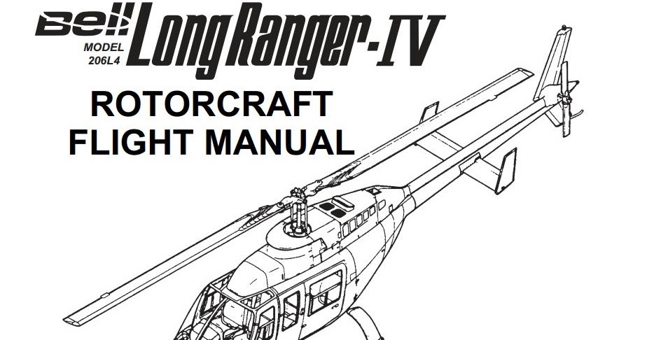 ARQUIVOS AERONÁUTICOS: Manual Bell 206L4 Long Ranger IV