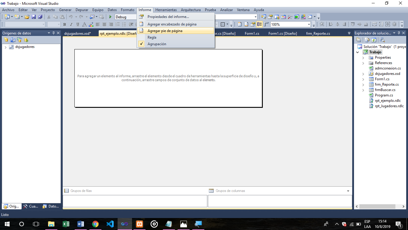 reporte: Pasos Para crear el Reportviewer en C#
