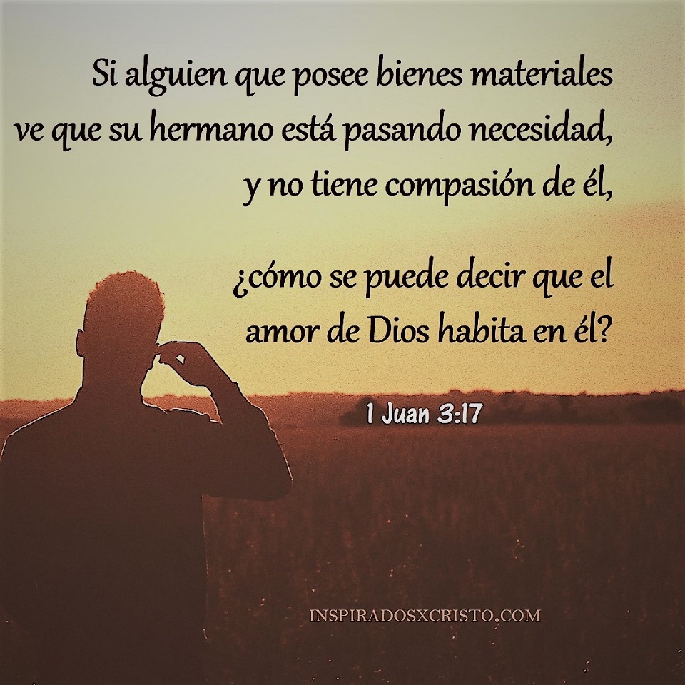 1 Juan 3 17 Vers culo