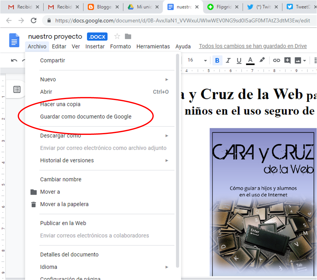 Editar archivos de Word en Google Drive - Paperblog
