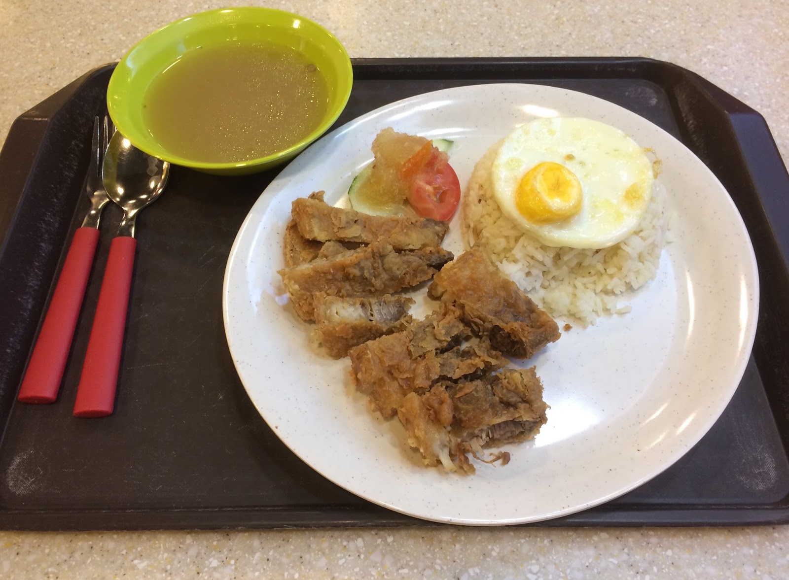 Lutong Pinoy 2 (Porksilog) @ Lucky Plaza Orchard Road; Singapore | Moonlit