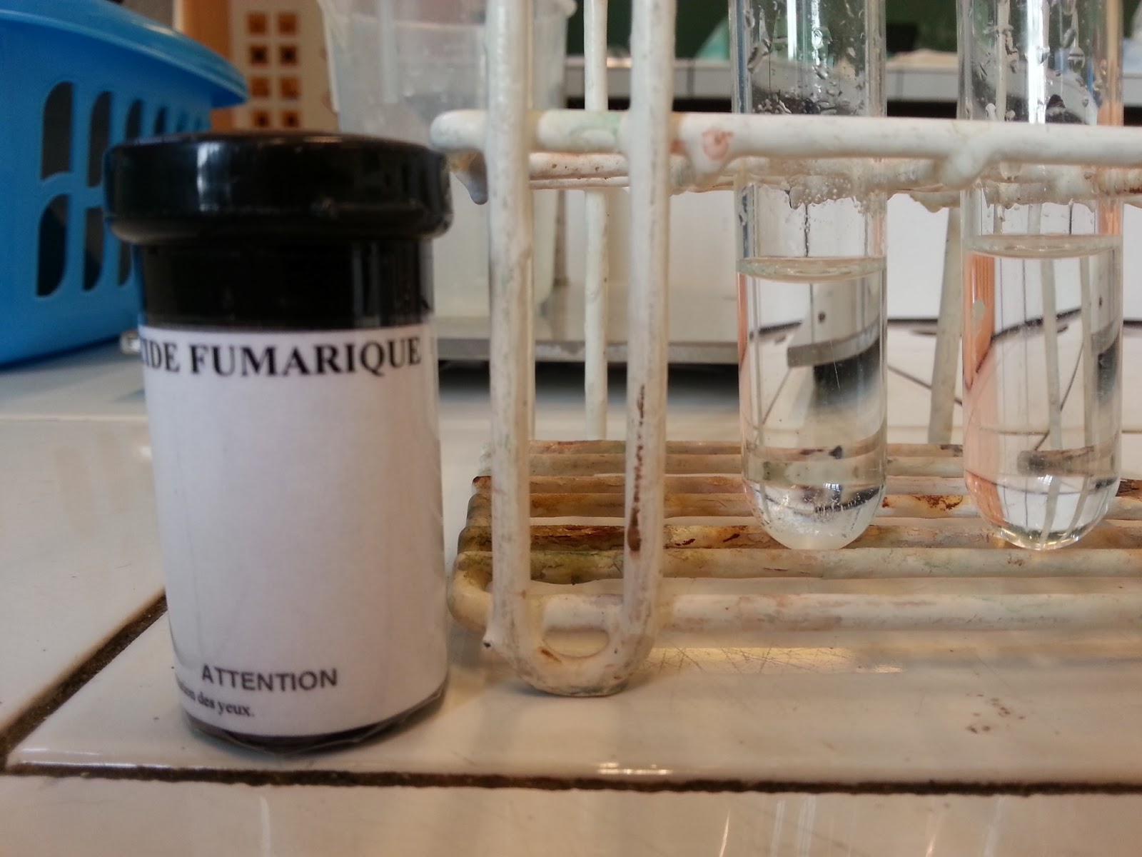 TP Terminale S: TP de Chimie 3 : Acide Maléique et Fumarique