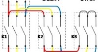 Contoh Rangkaian Listrik STAR-DELTA Otomatis - navigasiin