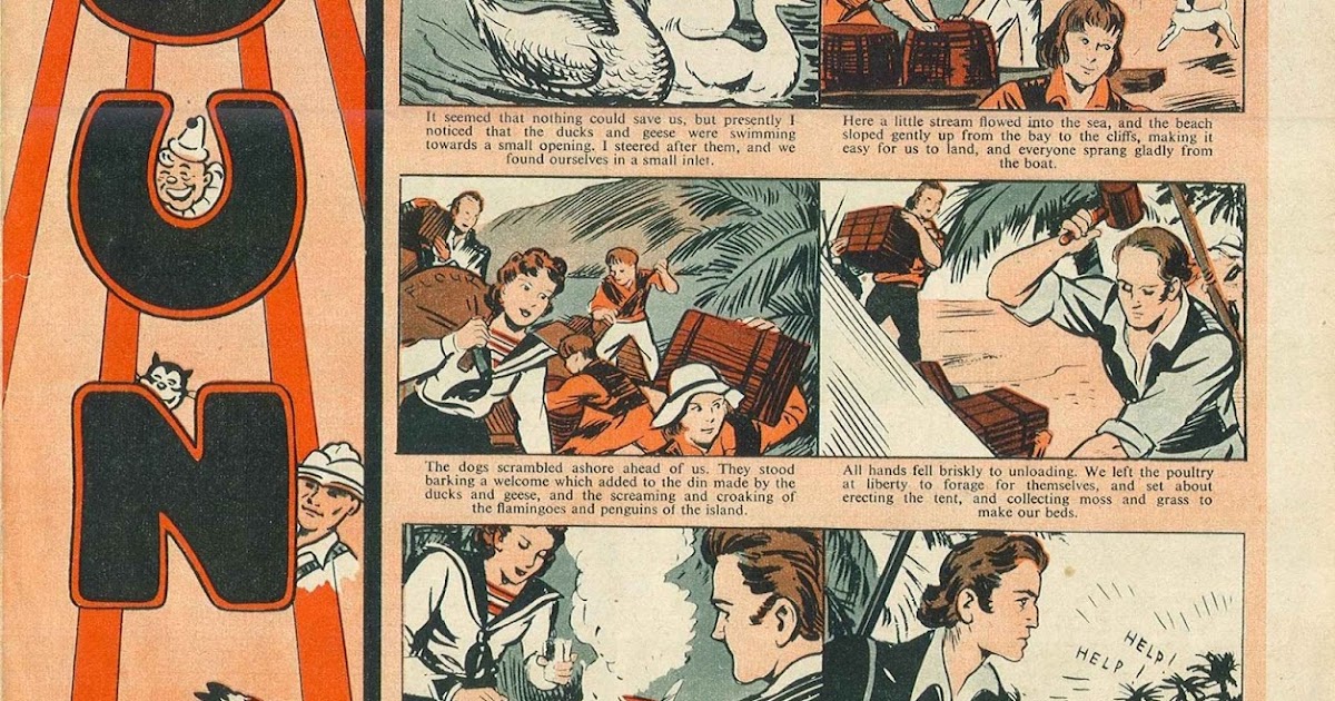 Old-fashioned Comics: Sun #003 - #004 - #005 - #006 J. B. Allen, 1947 ...