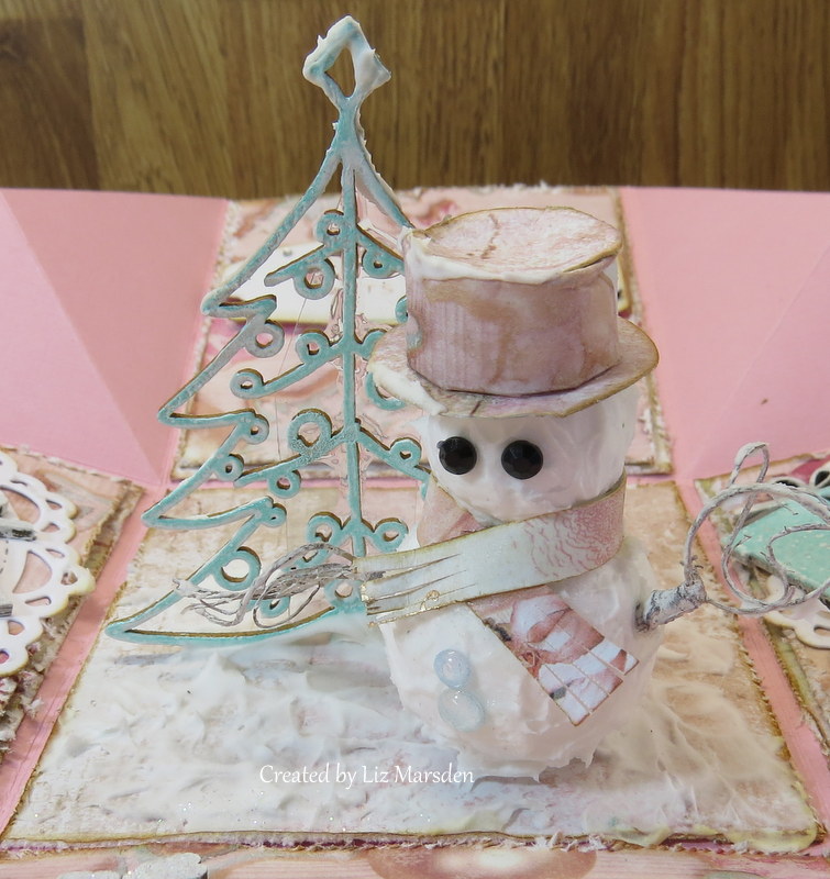 Liz's Creative Corner: Two Christmas themed exploding boxes