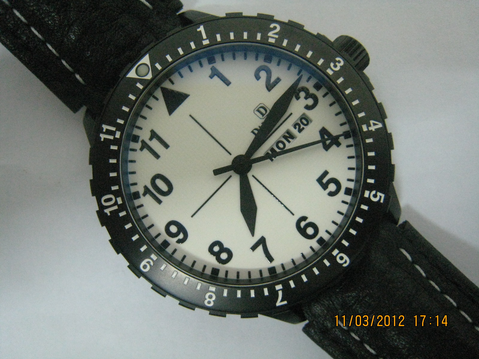 Spikynbaby Garage Sales: Damasko DA47 Black Automatic Watch