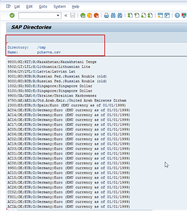 Sap Abap Central Dynamically Read The Application Server Data To Internal Table And Download To 5702