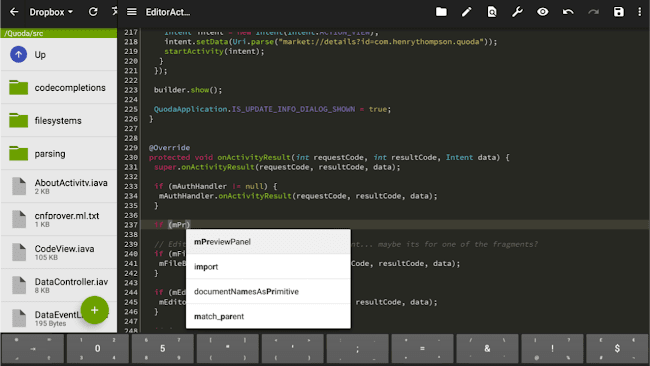 5 Aplikasi Code Editor Terbaik di Android Update Terbaru - Kompinter