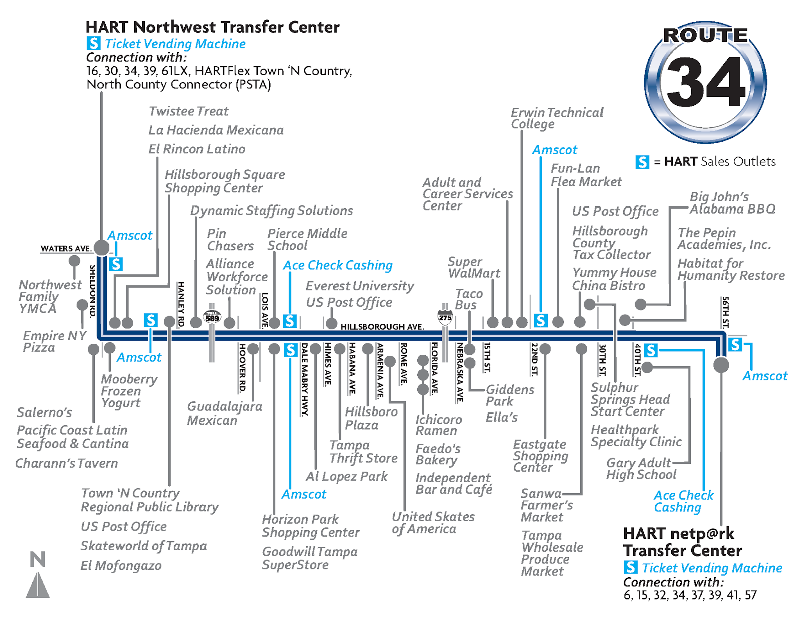 In Transit - The Official HART Transit Blog: Route of the Week: Route 34