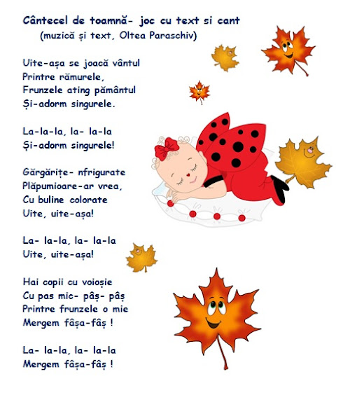 Doamna Fagilor: Cantecel de toamnă (cu variantă audio)