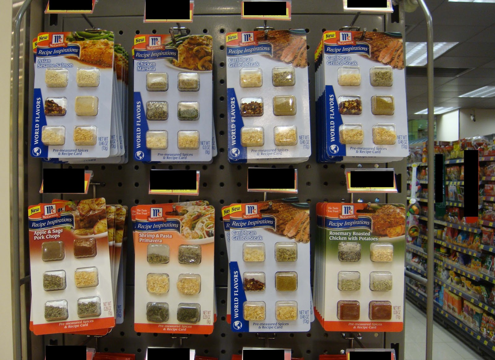 Supersupergirl's Food Reviews: Interesting spices pack by McCormick