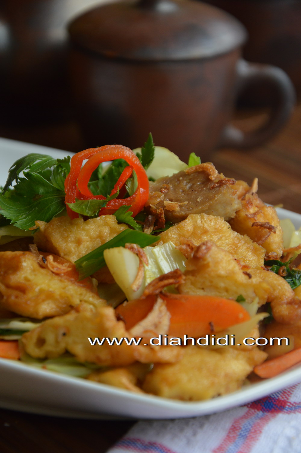 Diah Didi's Kitchen: Cap Cay Kekian Udang Goreng & Bakso