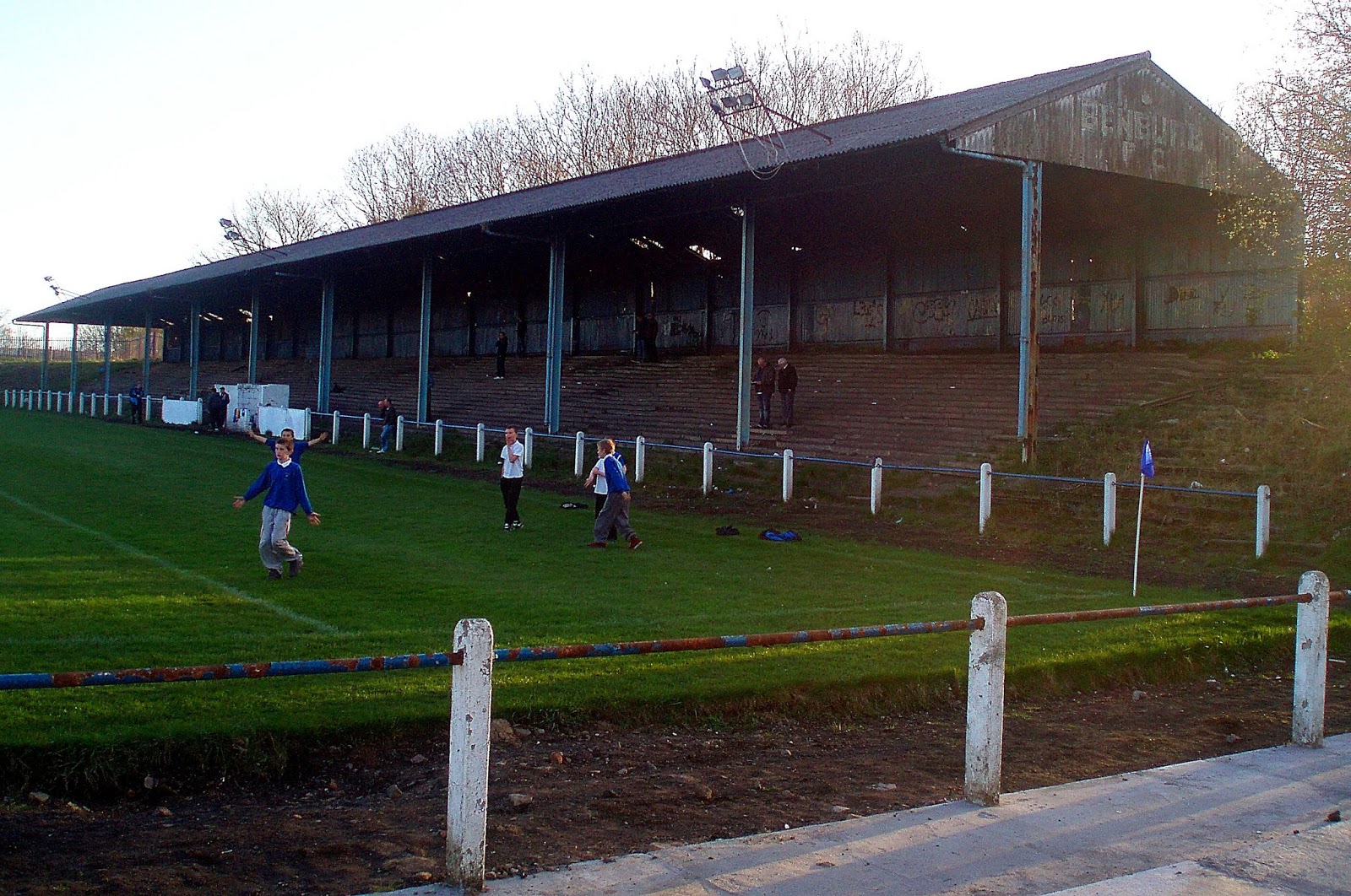 Pleasure City Avenue: Three Scottish Football Grounds: Tinto Park ...