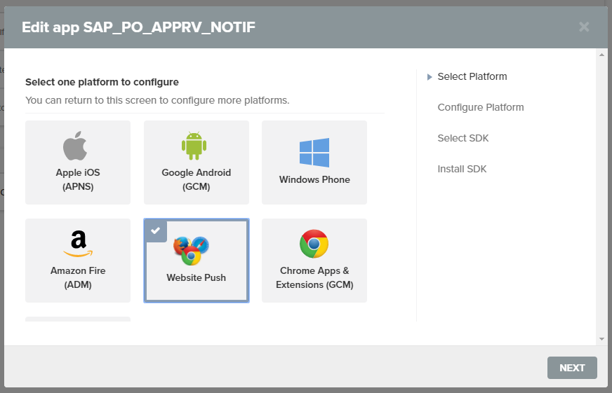 Sap Abap Central Send Web Push Notifications Using Abap Through Onesignal