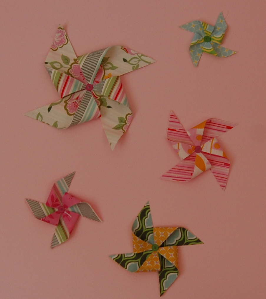 In Stitches: Pinwheel Art
