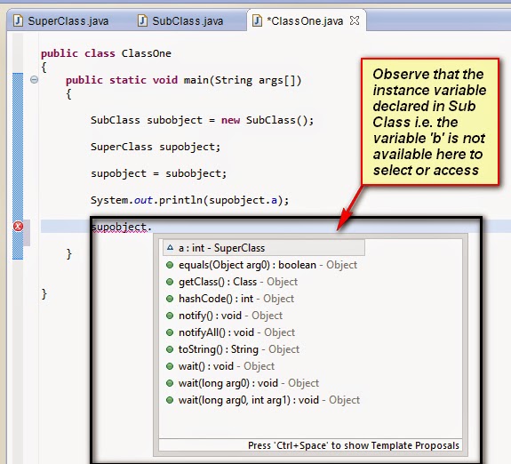 Selenium-By-Arun: 191. Assigning SubClass reference to SuperClass ...