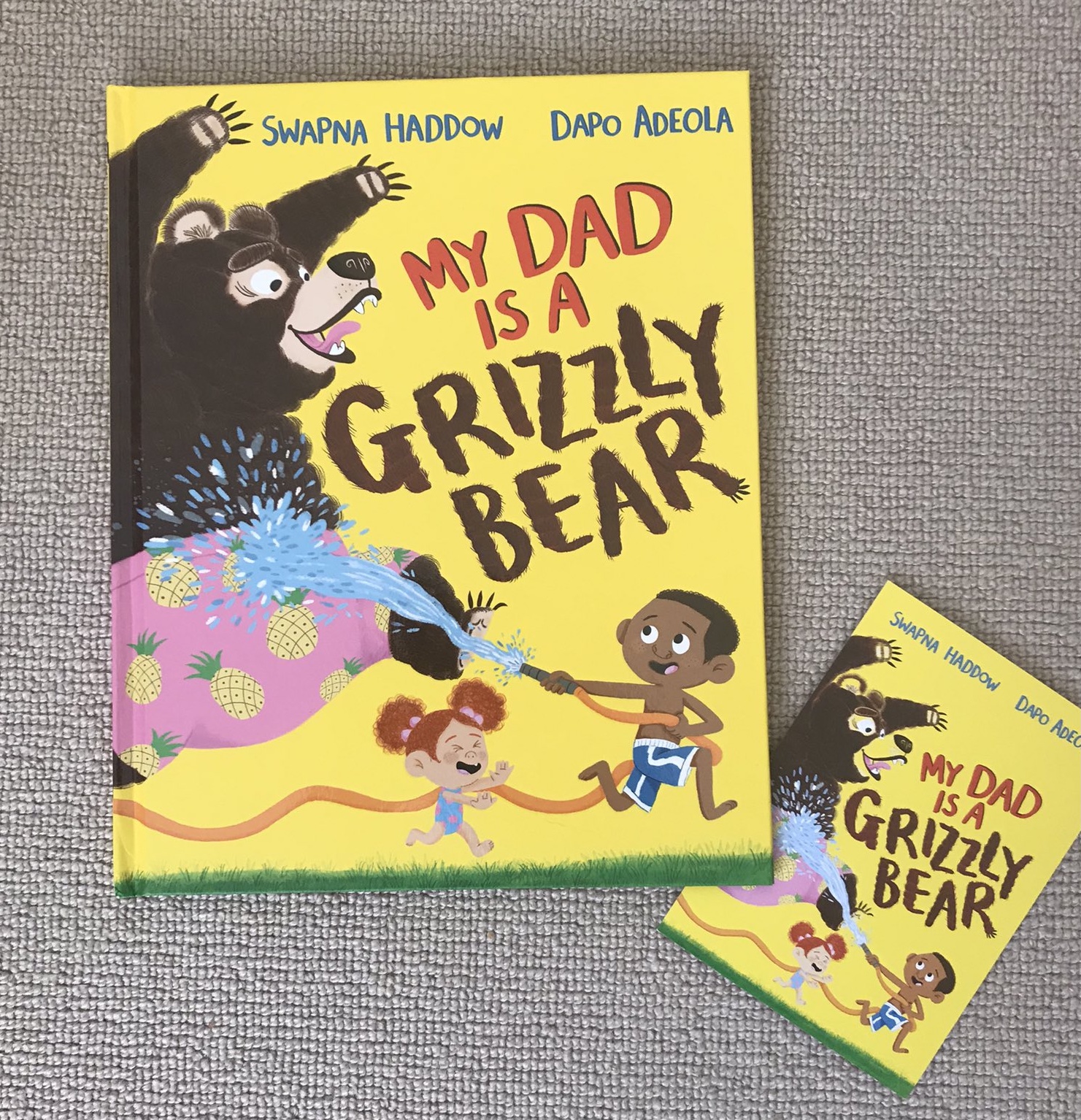 Blog Tour: My Dad Is a Grizzly Bear by Swapna Haddow, illustrated by ...