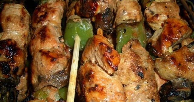 Shish Taouk (Lebanese Chicken Skewers) Recipe | LEBANESE RECIPES