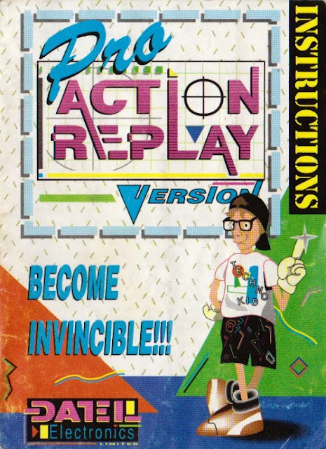 VGJUNK: ACTION REPLAY COVER ART