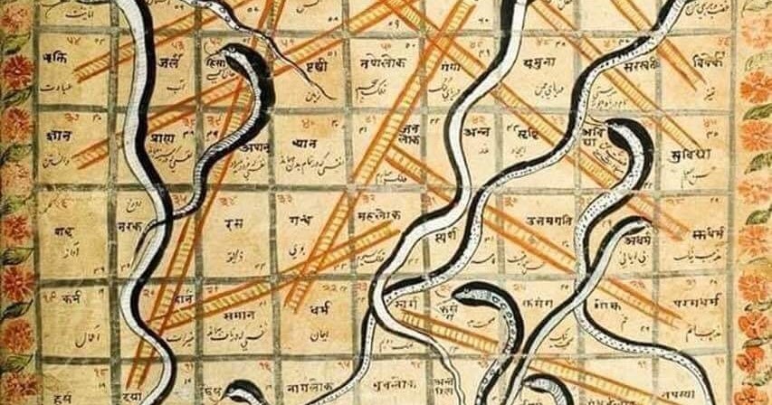 rao collections: the real snake and ladder game of hinduism